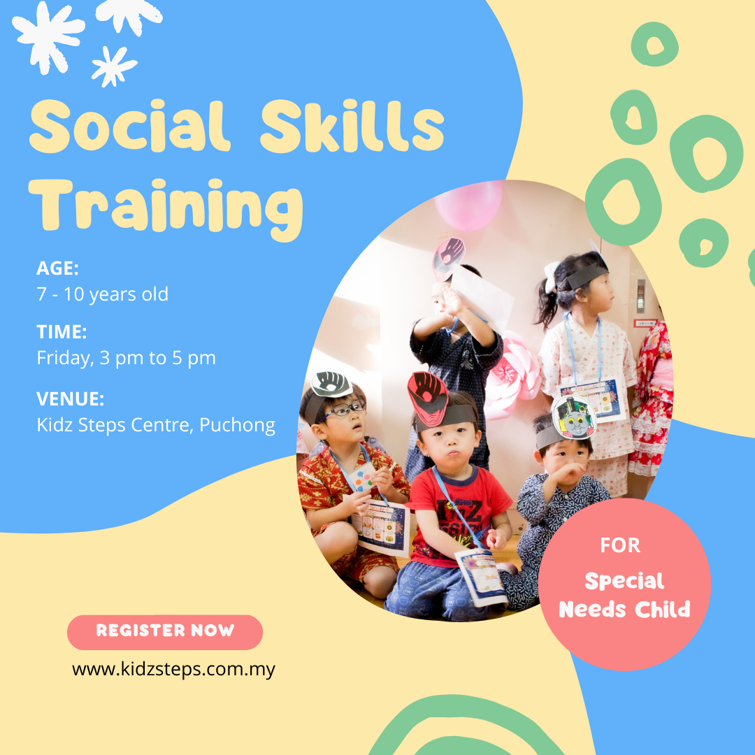 Social Skills Training for Special Needs child - Kidz Steps Centre